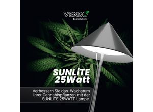 7350067690625 - SUNLiTE XL LED Vollspektrum Pflanzenlampe Grau 25W Indoor Plants Pflanzen Beleuchtung mit ausziehbarem Teleskopstab Parus Pflanzenlampe für große und kleine Zimmerpflanzen