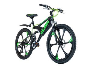 4250547531635 - KS Cycling Mountainbike Fully 26 Bliss schwarz-grün RH 47