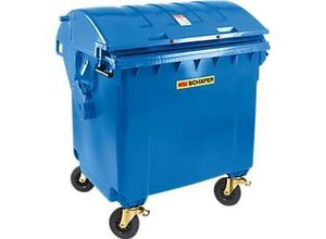 4052939919669 - Müllcontainer MGB 1100 RD Kunststoff Runddeckel 1100 l blau