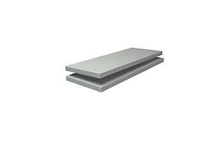 4004514107060 - Fachboden für Steckregal 800 x 300 mm weiß 2 Stück