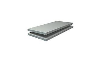 4004514107749 - Fachboden für Steckregal 800 x 350 mm weiß 2 Stück