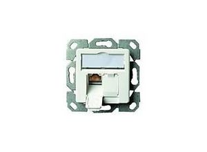 4018359332389 - AMJ45 8 8 K UP 50 Cat6A - Kabelkanal-Anschlussdose - CAT 6a - STP - RJ-45 X 2 - Alpine White