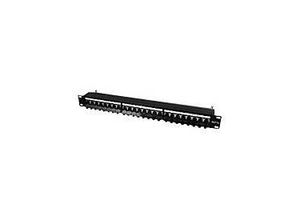 4049759082314 - EFB Patchpanel STP 24xRJ45 Cat6A Class EA19 1HEschwarz 376561