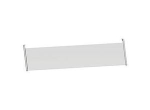 4250510839959 - Genius Rückseitenblende für Schreibtisch 135 Grad H 466 mm weißaluminium