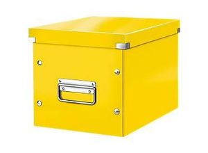 4002432122462 - LEITZ® Aufbewahrungsbox Click + Store für ovale höhere Gegenstände 260 x 240 x 260 mm gelb