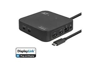 8716065550443 - USB-C Dockingstation Dual 4K Schwarz AC7150