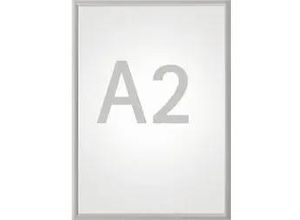 4002390049450 - Plakat-Klapprahmen Standard silber A2 mit Antireflexfolie 4002390049450 Maul