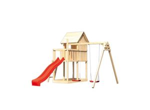 4010090346939 - Karibu Spielturm Philly rot