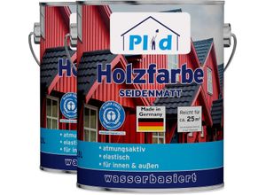 4066056002807 - Holzfarbe Größe 5l Farbe Anthrazitgrau - Anthrazitgrau - Plid