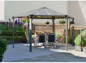 7290108130232 - Palram - Canopia Monaco 45 X 39 Gartenpavillon anthrazit bronze