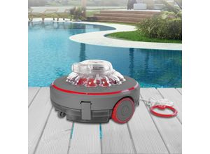 4043722023625 - Poolroboter Reinigungsroboter Bodenreinigung Robotersauger Li-Ion Akku 200 m² kabellos - Mauk