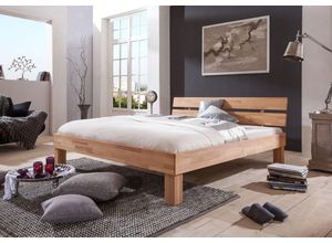 4250468525232 - Futonbett JULIA Kernbuche massiv geölt 180 x 200 cm holzfarben