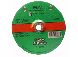 4018945151035 - Heka Werkzeuge GmbH T-scheibe Stein 230x30x22