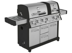 4250340912532 - Gasgrill Mars Pro mit 2 großen Grillflächen und Unterschrank