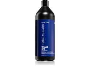 3474636484942 - MATRIX Total Results Brass Off Color Obsessed Shampoo 1 Liter