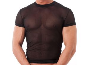 8718924223949 - Transparentes T-Shirt aus Mesh