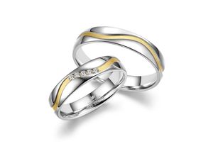 4069415301887 - Trauring MARRYA MARRYA Silber Ringe Trauringe Eheringe Partnerringe Fingerringe Gr 48 Silber 925 (Sterlingsilber) silberfarben (damen ring silber gold) Damen