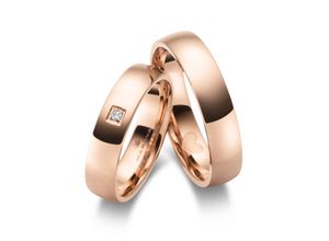 4069415328419 - Verlobungsring MARRYA MARRYA Edelstahl Ringe Trauringe Eheringe Partnerringe Fingerringe Gr 48 Edelstahl rosegold (herren ring rosé) Damen