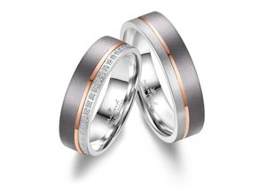 4069415340107 - Verlobungsring MARRYA MARRYA Tantal Ringe Trauringe Eheringe Partnerringe Fingerringe Gr 48 Tantal rosegold (damen ring silber rosé) Damen