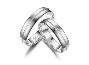 4069415335943 - Verlobungsring MARRYA MARRYA Silber Ringe Trauringe Eheringe Partnerringe Fingerringe Gr 48 Silber 925 (Sterlingsilber) silberfarben (damen ring silber) Damen