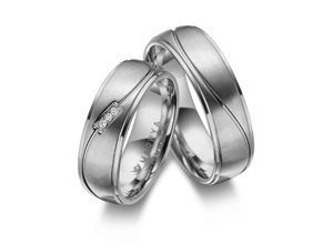 4069415311770 - Trauring MARRYA MARRYA Titan Ringe Trauringe Eheringe Partnerringe Fingerringe Gr 48 Titan silberfarben (herren ring silber) Damen