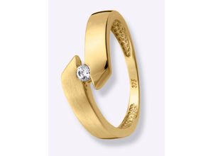 4007810162016 - Fingerring LADY Fingerringe Gr 16 Metall-Metall goldfarben (gelbgold 375) Damen Fingerringe