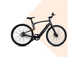 0674012650968 - Urtopia Smartes Carbon E-Bike Sirius (Farbe schwarz orange) Gr L 35Nm Blinker Anti Diebstahl Navi