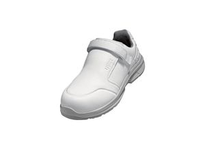 4031101817576 - uvex 1 sport white Sicherheitsschuh S2 Halbschuh Slipper mit Klettriemen weiß 42 11 - 6580842