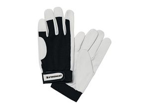 4015448671152 - Nordwest Handel Ag Lager - Handschuhe Main Gr10 schwarz naturfarben Ziegennappaleder Stretc