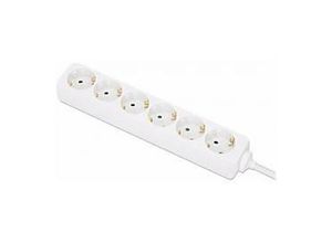 0766623168304 - Power Distribution Unit EU (2-pin) x6 gang output 2m cable 16A White Extension Lead PDU Power Strip Three Year Warranty - Steckdosenleiste - AC 220-250 V - 3680 Watt - Eingabe Eingang Typ F - Ausgangsanschlüsse 6 (Typ F)