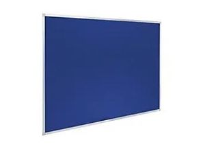 5907627362281 - Filz Pinnwand Nicht magnetisch Wandmontage 180 (B) x 120 (H) cm Aluminium Blau