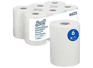 5027375052149 - Scott® CONTROL™ Slimroll™ Papierhandtücher Airflex™ VE 6 Rollen à 165 m 1-lagig