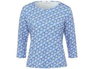 4065691706439 - Rundhals-Shirt 3 4-Arm blau 38