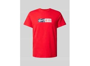 8720638586678 - Slim Fit T-Shirt mit Label-Print