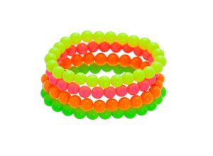 8003558035373 - Perlen-Armbänder Neon 4 Stück