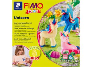 4007817037317 - STAEDTLER Modelliermasse Fimo Modeliermas Kids Unicorn 8034 19 LY