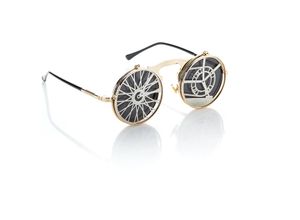 4015101478081 - Brille Steampunk gold