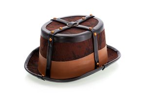 4015101237299 - Steampunk-Zylinder Cornelius braun schwarz