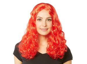 4015101173177 - Locken-Perücke Lara rot