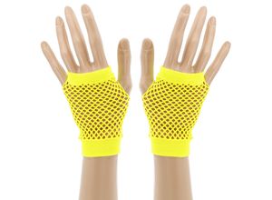 4058896130260 - Netz-Handschuhe neongelb