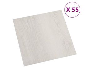 8720286082546 - PVC-Fliesen Selbstklebend 55 Stk 511 m² Beige vidaXL - Beige