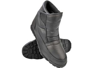 3612441134397 - Gefütterte Stiefeletten Schwarz 39 - Terre Jardin