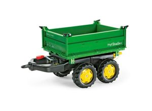 4006485122004 - Kipp-Anhänger für Tretfahrzeuge Dreiseitenkipper Bordwände klappbar - Rolly Toys