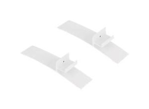 7640110929971 - Standfüße für Infrarot-Heizpaneele ECO 500 & ECO 700 2er-Set B 200 x T 50 x H 40 mm silber