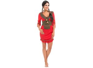 8714438751176 - Indianerin Kleid Manitoba für Damen