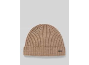 7616199609349 - Beanie aus Wolle mit Label-Detail Modell FRANCIS