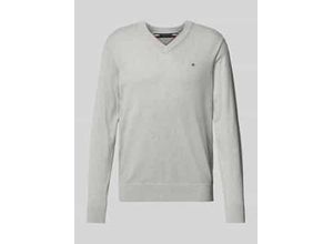 8720641507905 - Tommy Hilfiger Herren Pullover mit Cashmere-Anteil grau