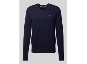 8720641485135 - Pullover mit Cashmere-Anteil Herren Baumwolle marine