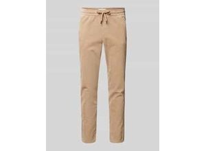 5715604399577 - Tapered Fit Cordhose mit elastischem Bund Modell LINUS