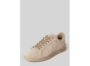 3616538572819 - Polo Heritage Court Suede Sneaker Milkshake